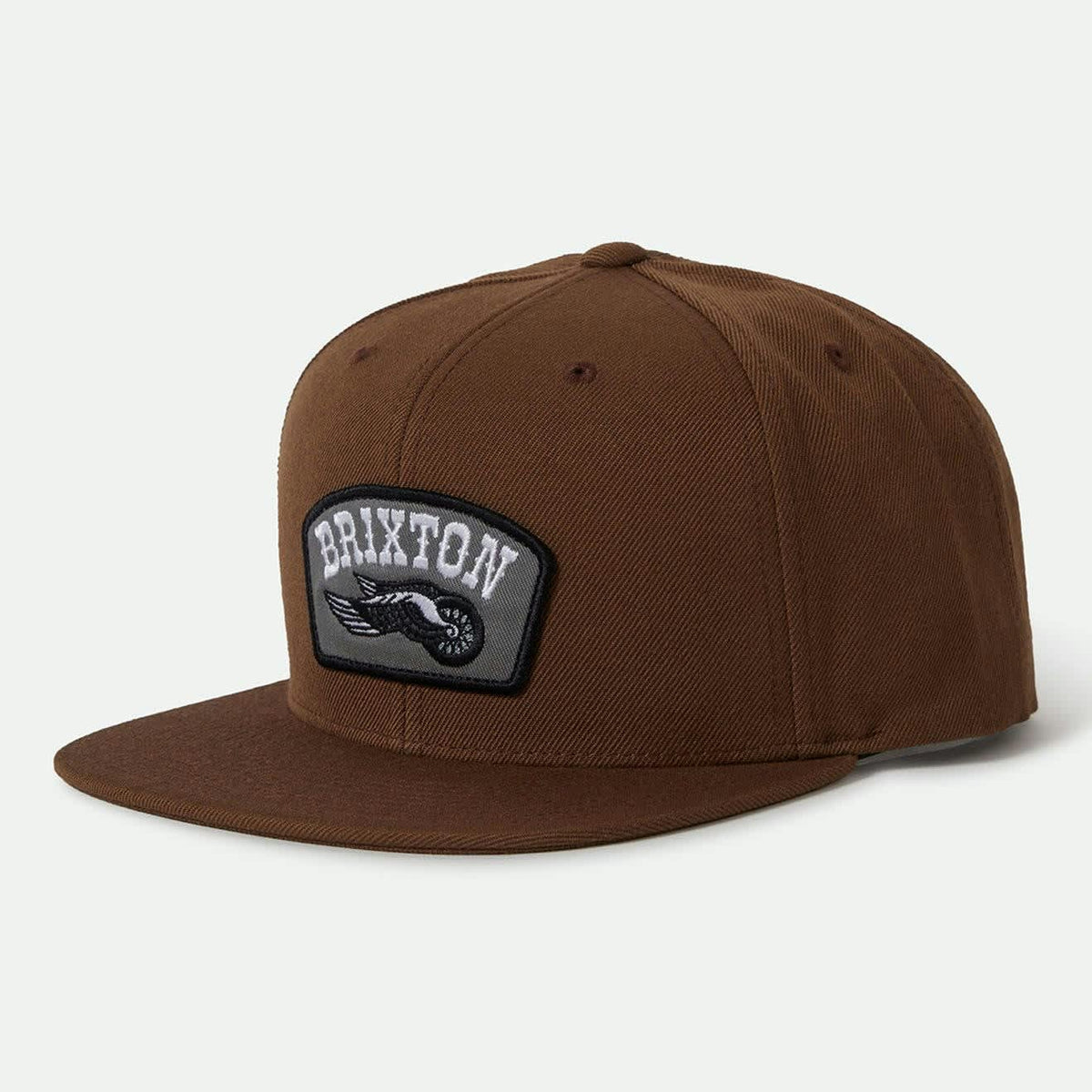 Unisex Roller Snapback in Pinecone Brown – Brixton Europe