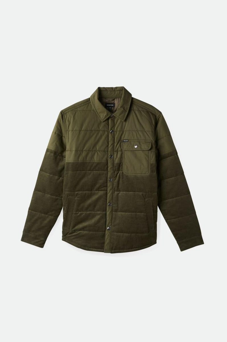 Cass Jacket - Military Olive/Military Olive – Brixton Europe
