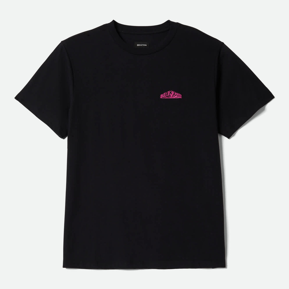 Men's Forman Short Sleeve Standard T-Shirt in Black Worn Wash – Brixton ...