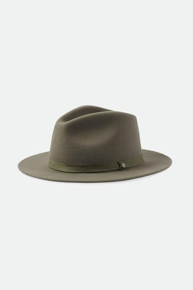 Messer Packable Fedora - Olive Surplus – Brixton Europe